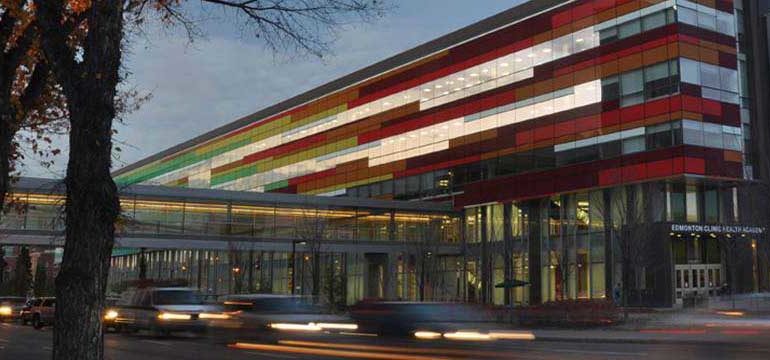 University of Alberta - Edmonton Clinic - Acoustical Consultants
